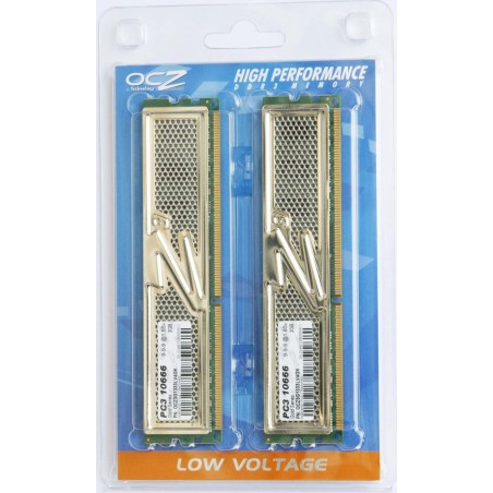 OCZ GOLD 4GB (2x 2GB) DDR3 1333MHz PC3-10666 Gold Low Voltage Dual